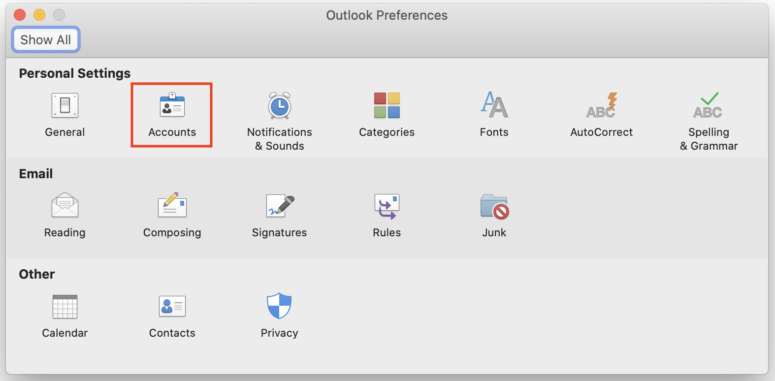 Outlook 2016 for macOS - Outlook Sync Setup Outlook 2016 for macOS - Outlook Sync Setup